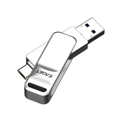 중국 C형 USB3.0 듀얼 인터페이스 USB 드라이브 회전 설계 다목적 자동차 장착 판매용