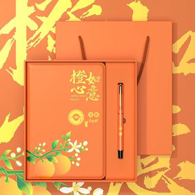 중국 실크 스크린 인쇄 기술 졸업용 노트북 세트 및 서명 펜 판매용