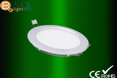 China luz del panel redonda de 2000lm 6000K LED para el blanco frío de la iluminación trasera en venta