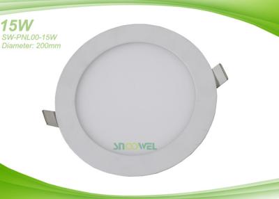 China luz del panel redonda de 200m m 15w LED/iluminación del blanco caliente AC85 - FCC de RoHS del CE 265V en venta