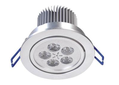 中国 5pcs * 1W によって引込められる LED の天井灯 6000K の冷たい白明滅無し 販売のため