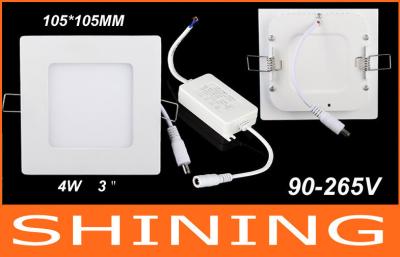 Cina Illuminazione dell'interno colore di bianco incluso watt della luce di pannello di 4 SMD LED in vendita