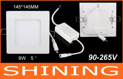 Cina non la luce di pannello ultra sottile di abbagliamento 660Lumen, 9W 3000K riscalda il LED bianco in vendita