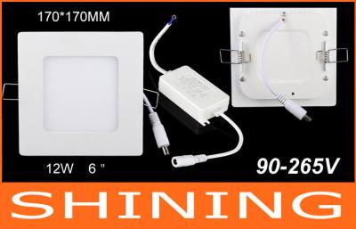 Cina 12W ha incluso l'Istruzione Autodidattica della luce di pannello di SMD LED 4000K 75 per illuminazione dell'ufficio in vendita