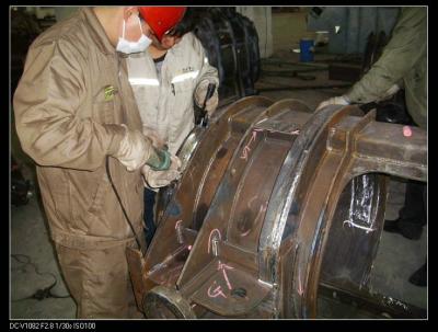 Cina Montaggio d'acciaio non standard del metallo di saldatura del grado 50, pezzi meccanici del porto in vendita