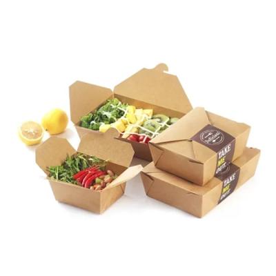Cina Rivestimento su ordinazione del PE delle scatole 18g di imballaggio per alimenti di carta kraft di Oilproof in vendita