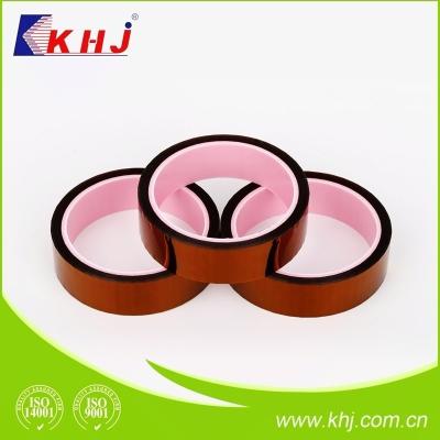 중국 Yellow High Temperature Tape with 2 Mil Thickness 1 x 10 10 Ohms/sq Resistance 판매용