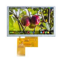 Quality 40pin RGB Interface 5 Inch TFT LCD Screen 800x480 Resolution Anti Interference for sale