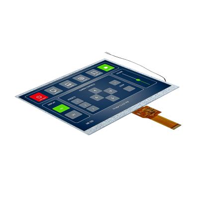 China Hintergrundbeleuchtung 250 Nits 10,1 Zoll TFT LCD Farbbildschirm mit 1024 * 600 Auflösung zu verkaufen