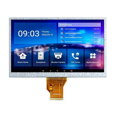 China Normalmente branco 9 polegadas TFT LCD Display Module com 50 pin RGB Interface à venda