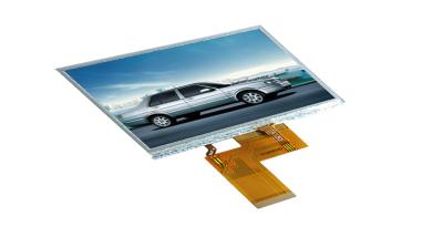 China 4.3 inch lcd display 480*272 Resolution resistive touch panel for sale