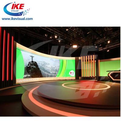 China Flexibler LED Platten-Bildschirm-Miet-Innenfarbenreiches P6 des Konzert- zu verkaufen