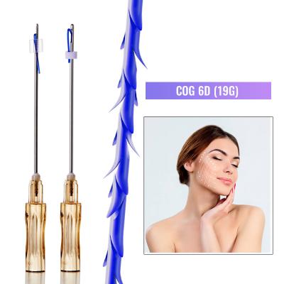 China as linhas da cara da roda denteada 6D quiseram o elevador cosmético absorvente da linha de PDO à venda