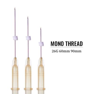 Cina Sollevamento di pdo assorbibile della Corea il mono infila 26G 60mm per liftingon della parte del corpo del fronte il multi in vendita