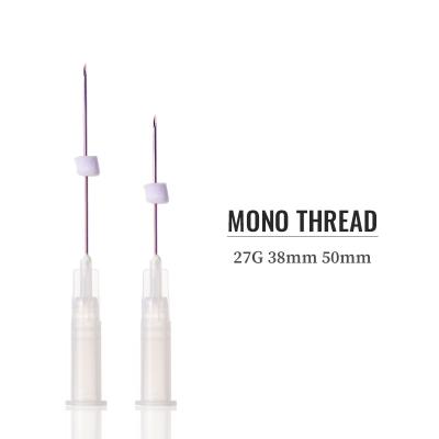 Cina Sollevamento di pdo assorbibile di alta qualità il mono infila 27G 50mm per liftingon della parte del corpo del fronte il multi in vendita