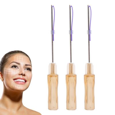 Cina tensores di hilos di pdo del prodotto di bellezza che sollevano l'ascensore assorbibile del naso del filo di pdo di facial/19g 38mm/filo assorbibile bidirezionale in vendita