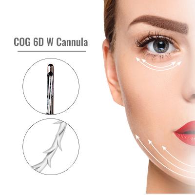 Cina Dente assorbibile 19g*100mm del filo 6d di lifting facciale PCL del filo cosmetico della Corea in vendita
