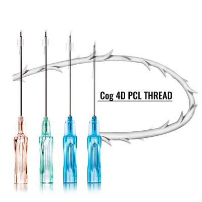 Cina sollevamento smussato del dente 4d 21g del filo del pcl del fronte dell'ascensore della cannula dell'ago dei migliori materiali di consumo di bellezza della Corea del approvallift del Ce in vendita