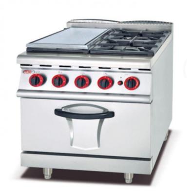 Cina Gamma del bruciatore di GPL quattro, cucine a gas 90kg con la piastra in vendita