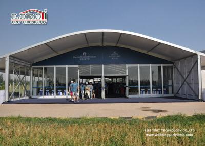 Cina Pareti di vetro temperate tenda all'aperto del partito di forma della cupola e porta di vetro in vendita