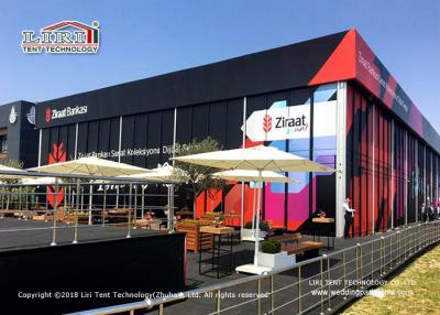 Cina Tende all'aperto di evento della struttura di alluminio/tenda di doppio Decker della struttura cubo del nero in vendita