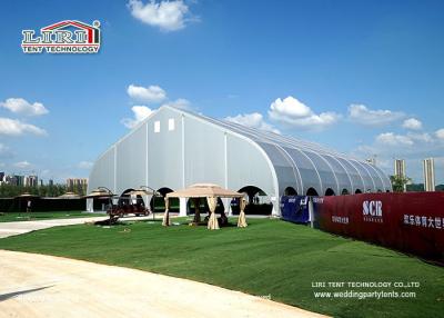 Cina Tenda su misura resistente UV di 50m x di 25 TFS, tende curve di avvenimento sportivo in vendita