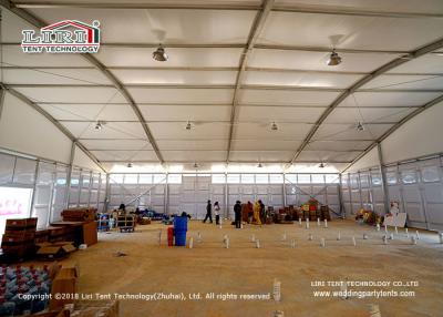 Cina Tenda su misura resistente UV di 50m x di 30 TFS, tende curve di evento sportivo in vendita