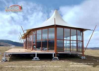 Cina Doppio PVC - tende di evento del poliestere rivestito/tenda all'aperto dell'albergo di lusso per accamparsi in vendita