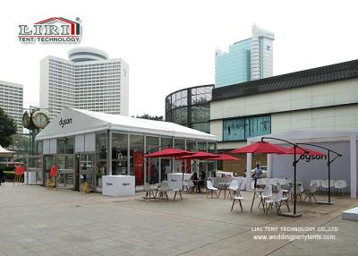 Cina Tende all'aperto di lusso di evento 10x20m con il pannello di vetro per la mostra di Dyson in vendita