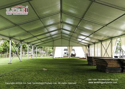Cina Struttura all'aperto della tenda di evento di larghezza 30m della portata di conferenza con rivestimento bianco sviluppato su superficie a pascolo in vendita