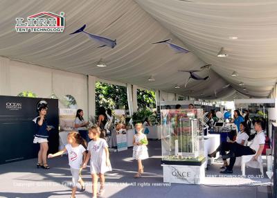Cina Tenda commerciale antivento di evento della tenda foranea della struttura/grande tenda all'aperto di lusso di nozze in vendita