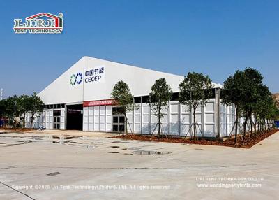 中国 大きいポリ塩化ビニールの伝染性防止の消毒のテントのゆとりのスパンの風負荷100km/H 販売のため