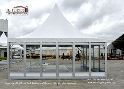 China Hoog Piekdak 6m van glasmuren Modulaire Openluchtgebeurtenistent voor Receiption Te koop