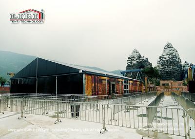 China Aluminium 3m van pvc van het brandbewijs de Zwarte Tent van de Vergaderingsgebeurtenis Te koop