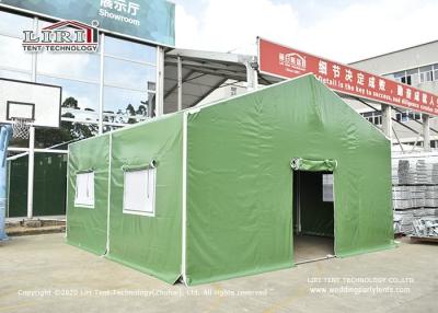 中国 緑ポリ塩化ビニール カバー移動可能なアルミニウム病院の緊急の医学のテント 販売のため