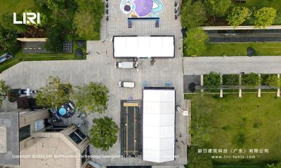 中国 -抑制剤6061のアルミニウム屋外のでき事のテントを炎にあてなさい 販売のため
