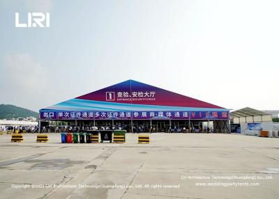 China 50x120M Outdoor Event Tents For International Aviation Aerospace Exhibition for sale