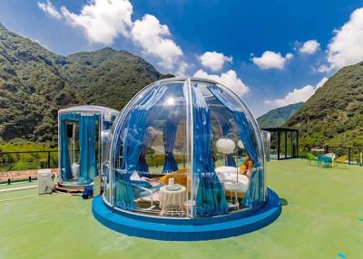 中国 自浄式4.5mの水晶ドームのGlampingのための屋外のでき事のテント 販売のため