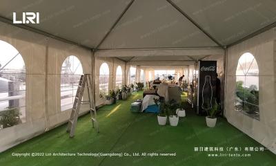 中国 屋外のでき事のためのCFM 6x6の最も高いピークの玄関ひさしの塔の競争の望楼のテント 販売のため