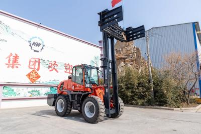 Cina Sicurezza Terreno accidentato Mastello rettilineo carrello elevatore fino a 5 mph velocità di marcia in vendita