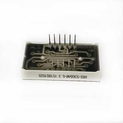 중국 0.56 인치 3 자리 흰색 7 세그먼트 LED 디스플레이 모듈 판매용