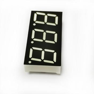 중국 0.56 인치 3 자리 흰색 7 세그먼트 LED 디스플레이 모듈 판매용