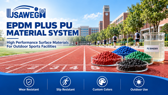 EPDM Plus PU Material System