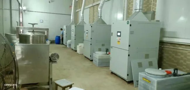Waste Liquid Processor Developer Curing Treatment