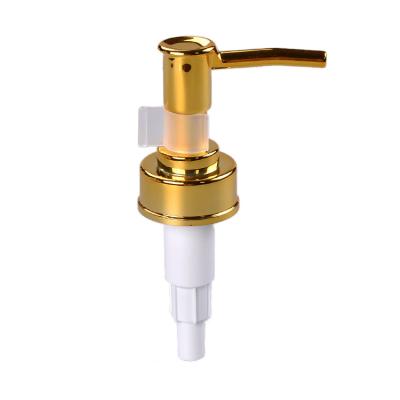 China De vlotte Pomp van de Sluitings Gouden Lotion, Pomp van de de Zeepautomaat van het Lekbewijs de Plastic Te koop