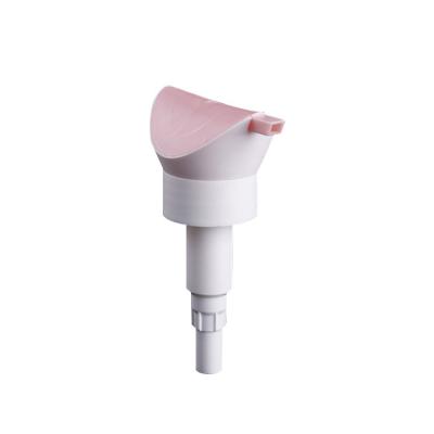 China 33/410 Plastic Automaatpomp, Roze Rekupereerbare de Lotionpompen van pp Te koop