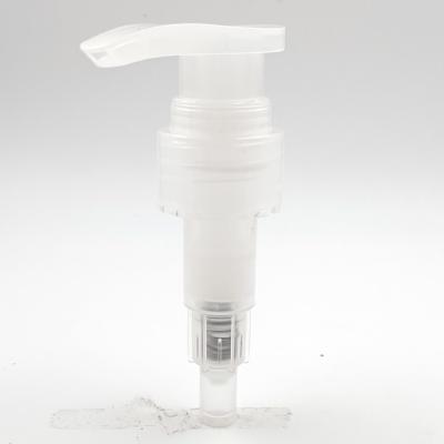 China Bomba plástica lisa transparente da emulsão para a garrafa 28/410 dos cosméticos à venda
