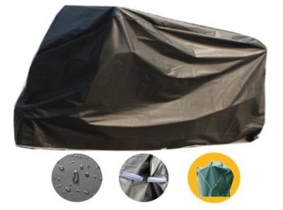 China Zwarte Waterdichte Motordekking Openlucht voor Bescherming 210*55*102cm Te koop