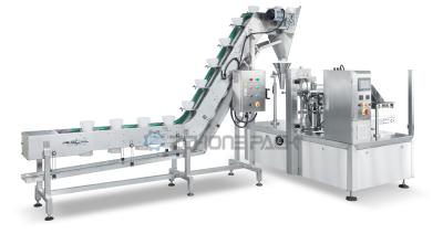 中国 ボールのエレベーター半自動マニュアルの供給を用いる8つの場所袋の供給機械 販売のため