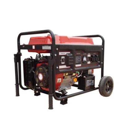 Cina Generatore di benzina silenzioso elettrico 4 tempi raffreddato ad aria 13HP portatile 5kw portatile in vendita